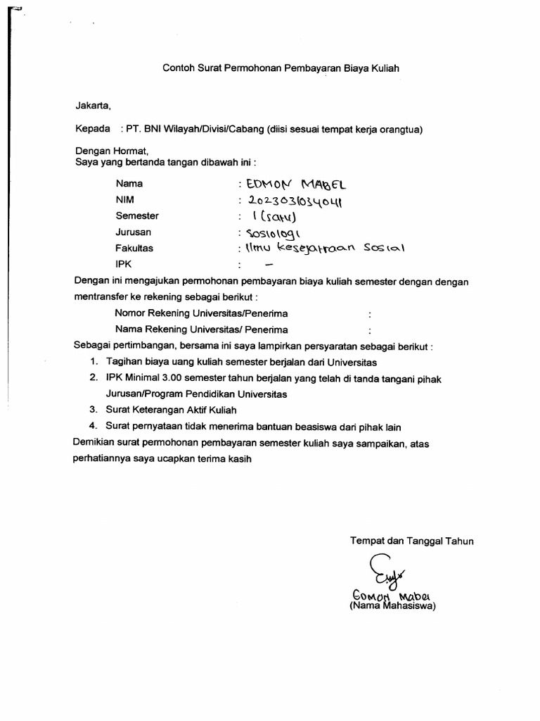 Berkas Edmon Mabel | PDF