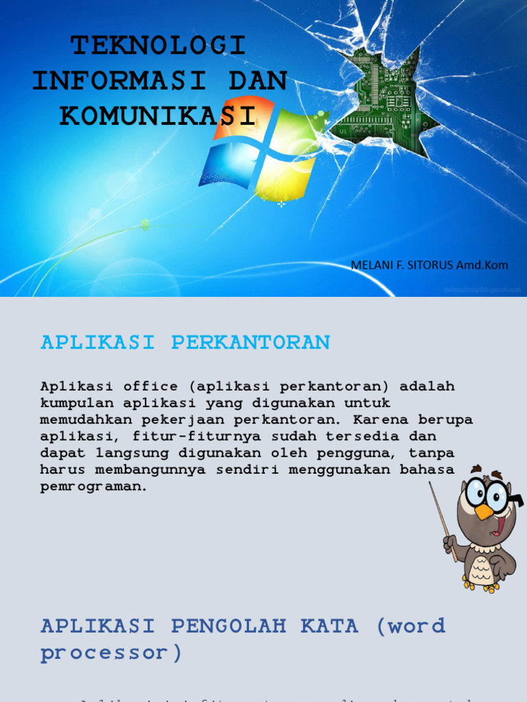 Bab 3 Teknologi Informasi Dan Komunikasi | PDF