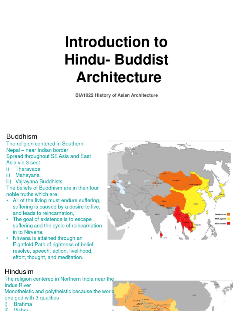 Hindu-Buddhist Architecture Overview | PDF | Angkor Wat | Angkor