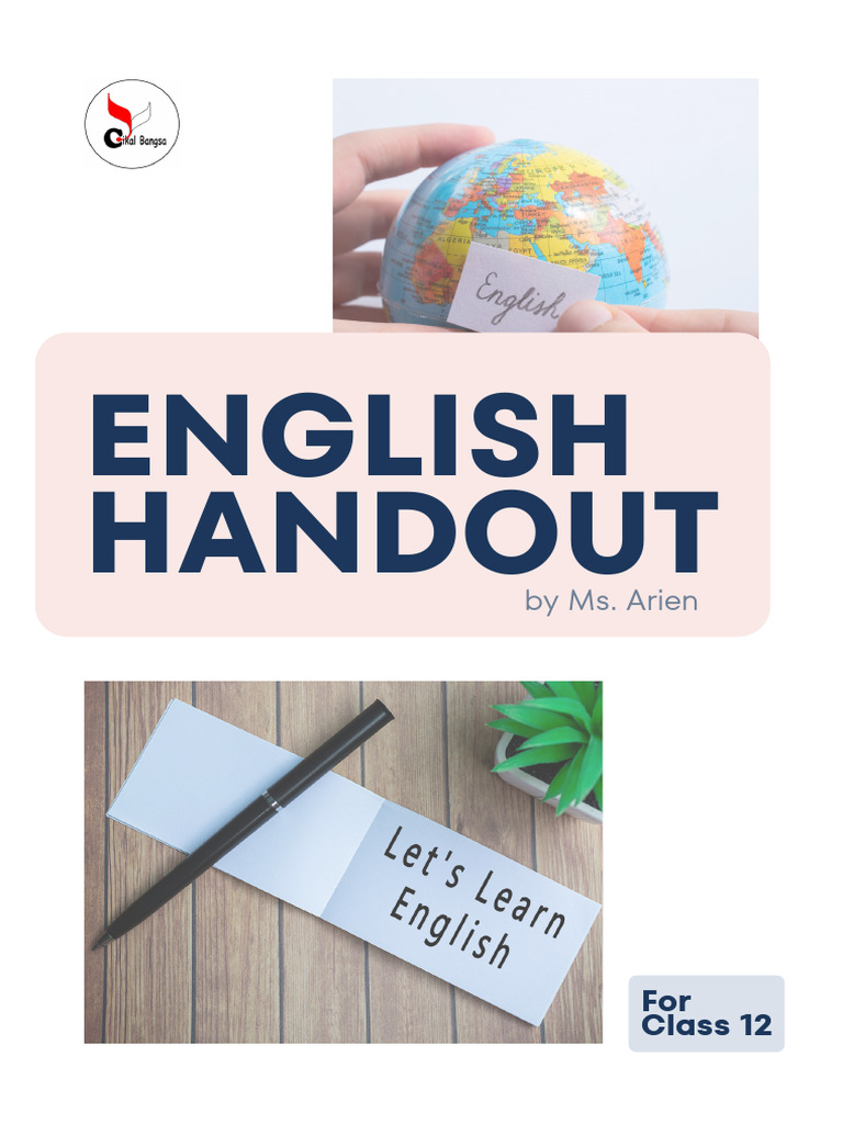 English Handout For Class 12 | PDF