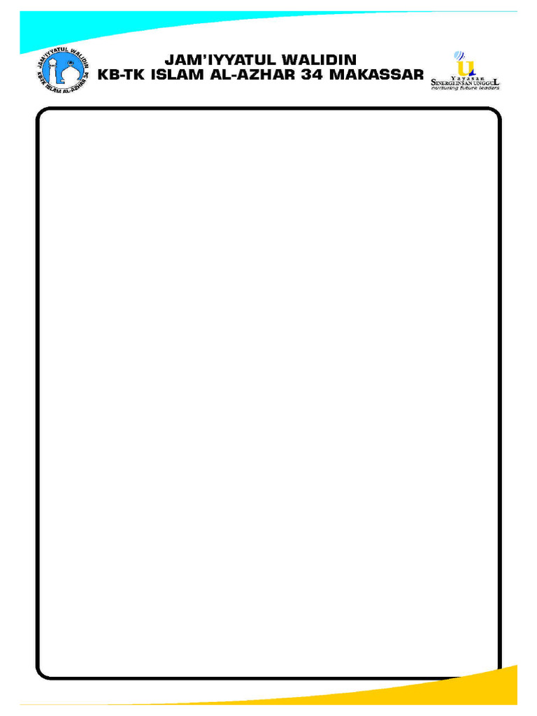 Kop Surat KB - TK - Dalam | PDF