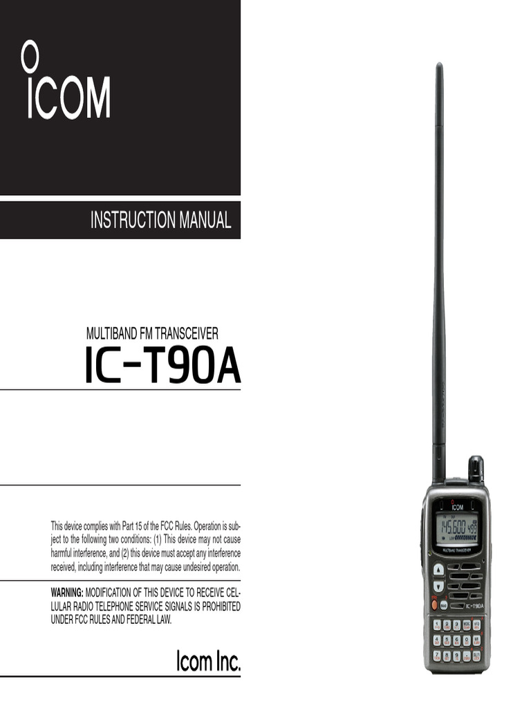 Ic-T90a 6 | PDF | Power Supply | Battery Charger