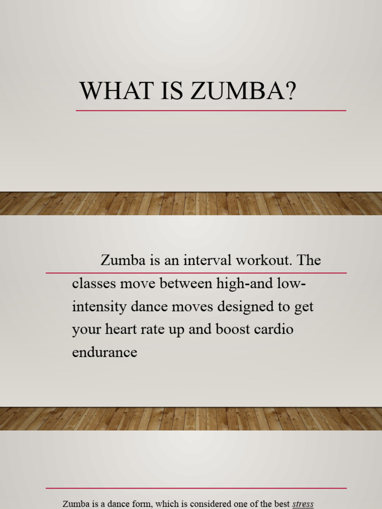 What Is Zumba 1 | PDF | Aerobic Exercise | Physical Fitness