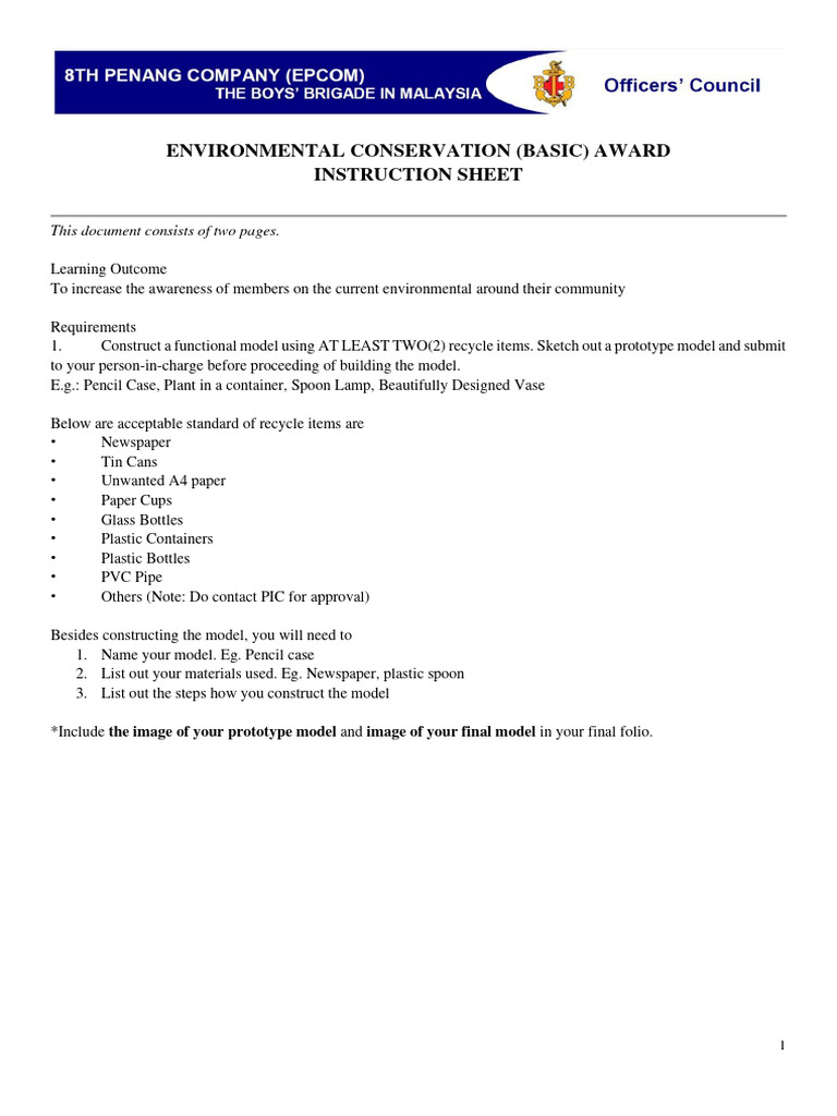 Environmental Awarness (Basic) April May 2023 | PDF | Recycling | Plastic