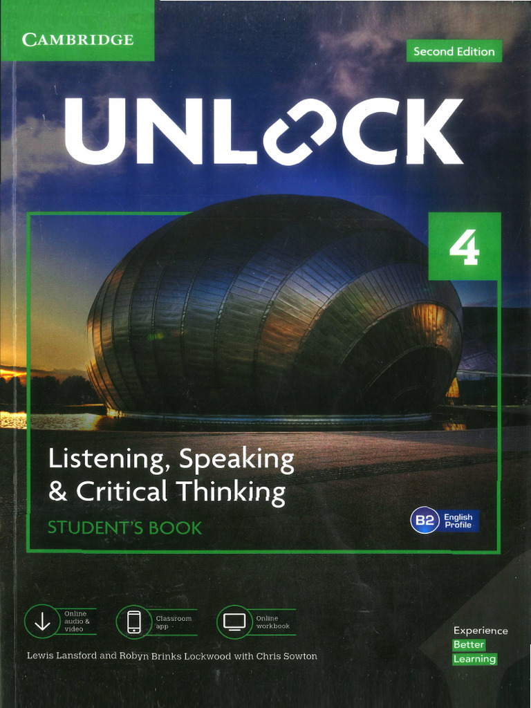 Unlock 4 Listening Speaking Critical Thinking Students Book | PDF