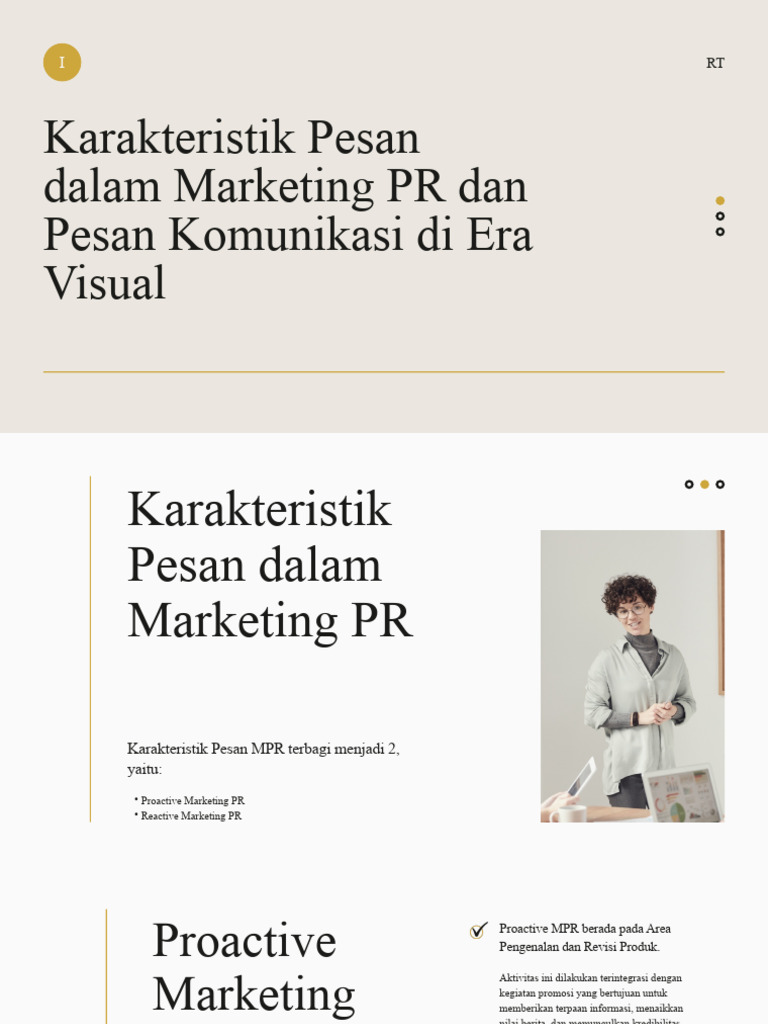 Karakteristik Pesan PR di Era Visual | PDF
