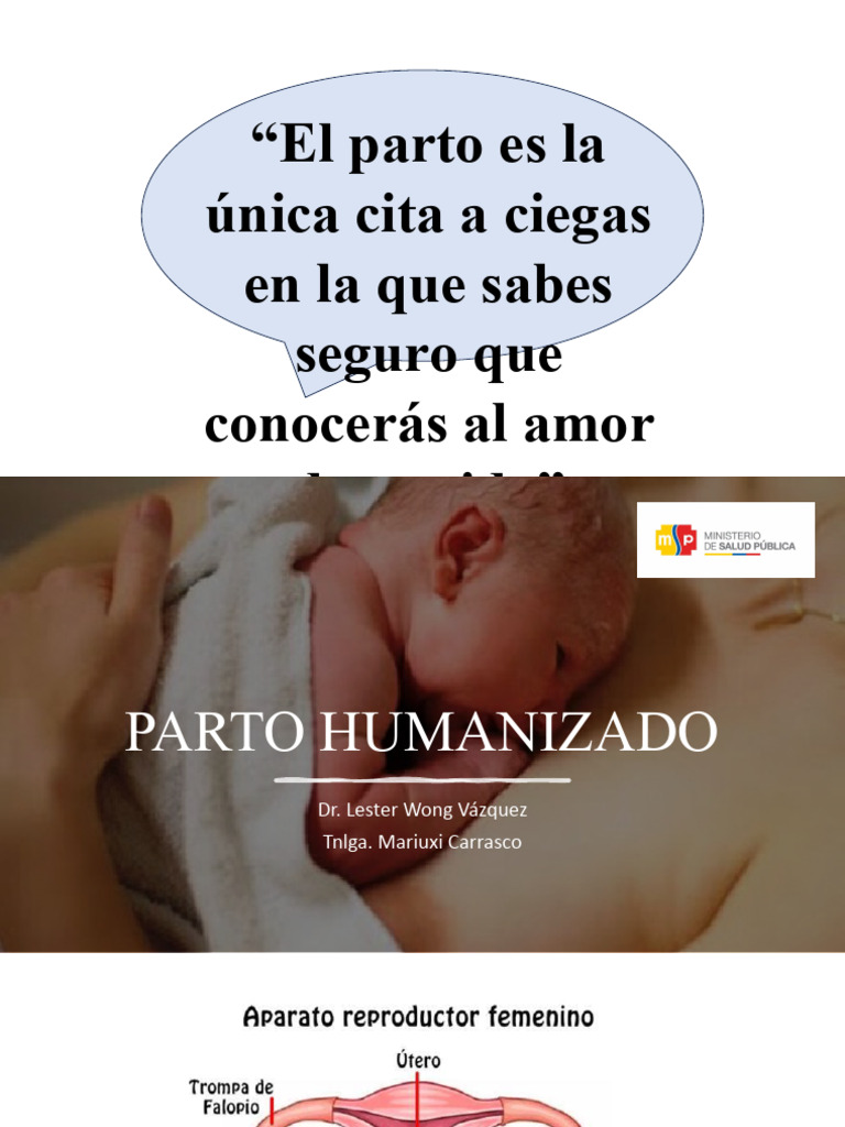 Parto Humanizado | PDF | Parto | Especialidades Medicas