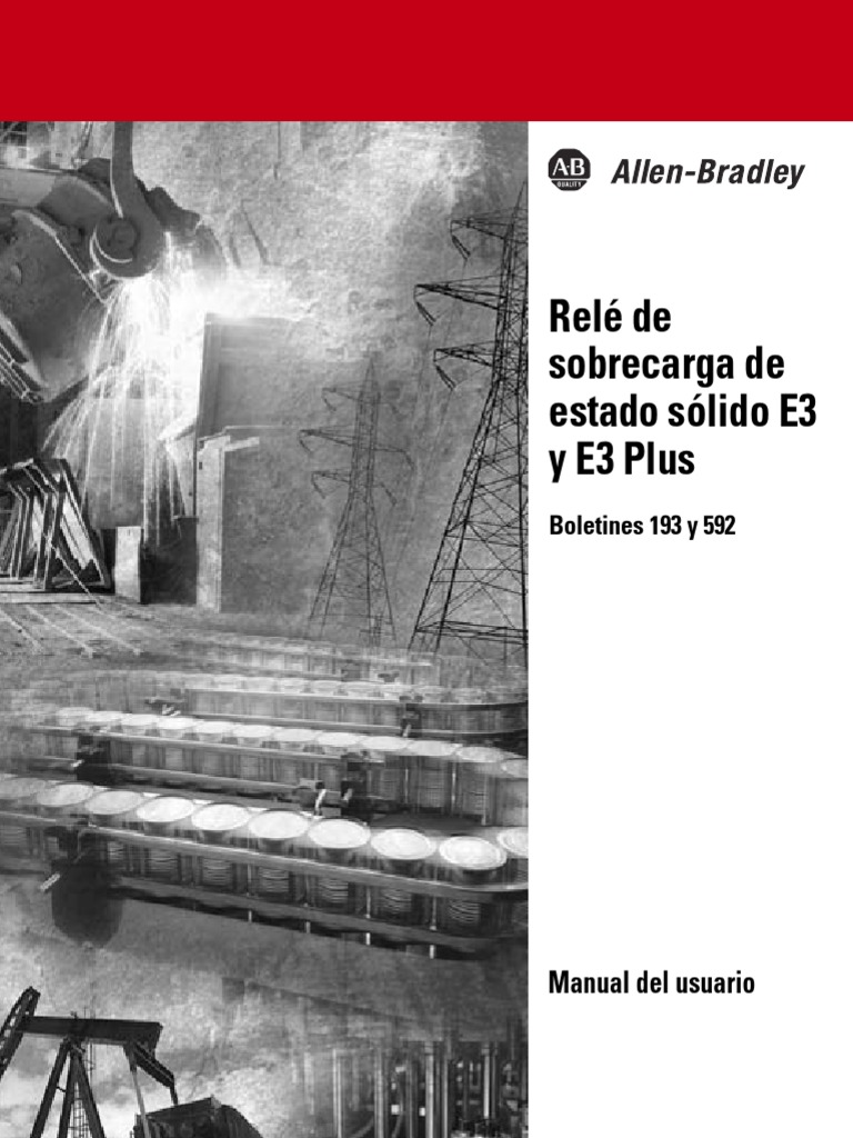 E3 Plus | PDF | Relé | Descarga electrostática