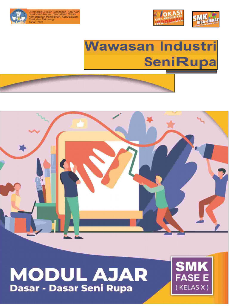 MA - Seni Rupa - Dasar-Dasar Seni Rupa - Wawasan Industri | PDF