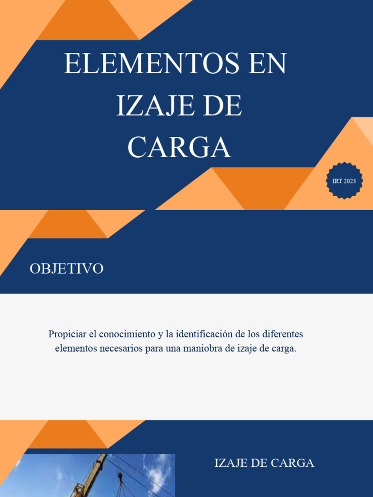 Elementos de Izaje de Carga | PDF | Acero | Equipo