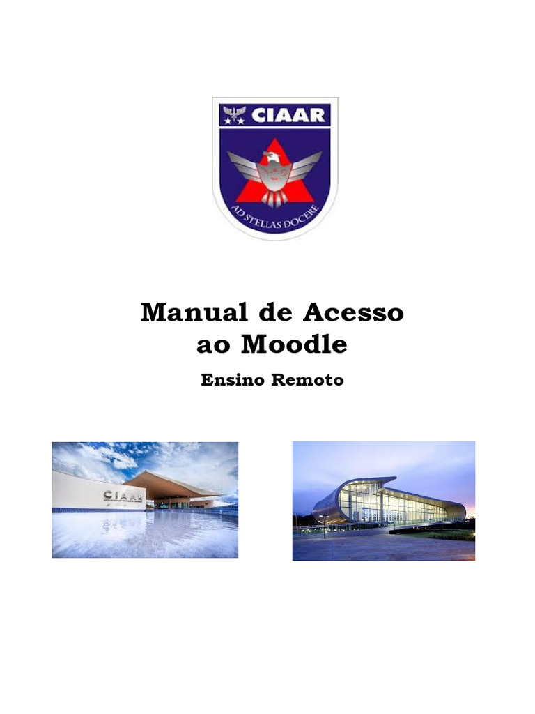 Manual de Acesso Ao Moodle - EAOF 2021 | PDF | Moodle | Desenvolvimento ...