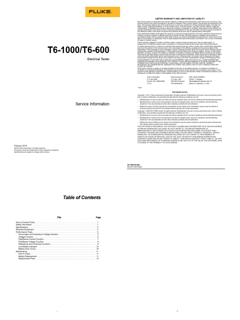 T6-1000 Manual | PDF | Alternating Current | Electromagnetic Compatibility