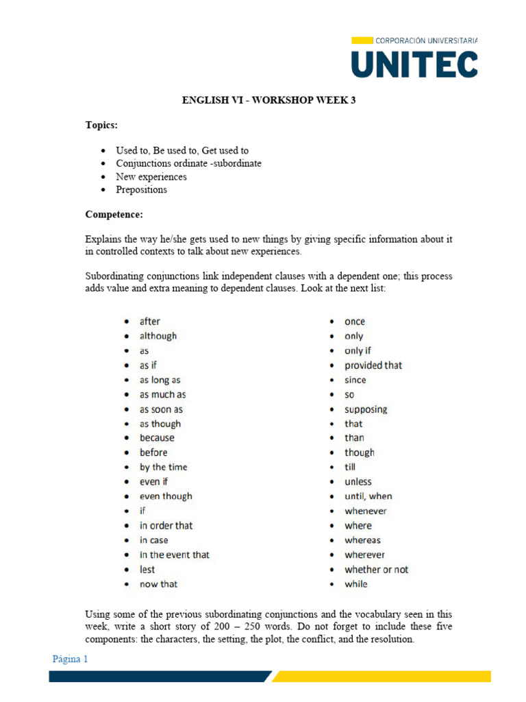 Workshop - English VI | PDF | Cognitive Science | Languages