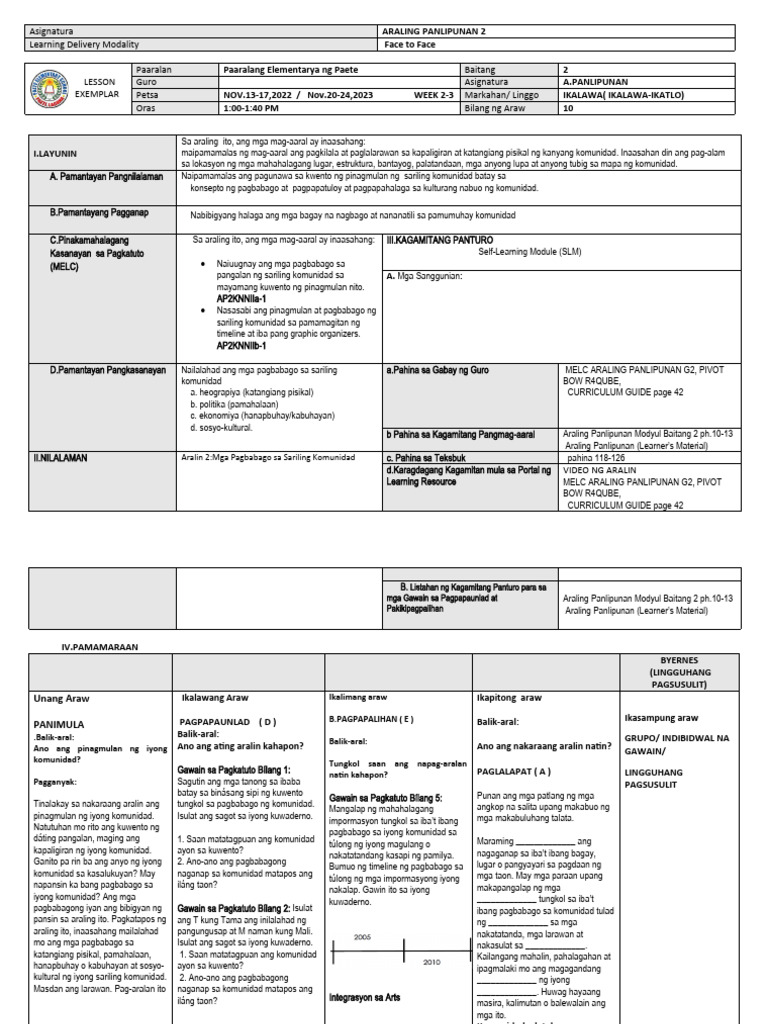 DLL AP Q2 Week 2 3 1 4 | PDF