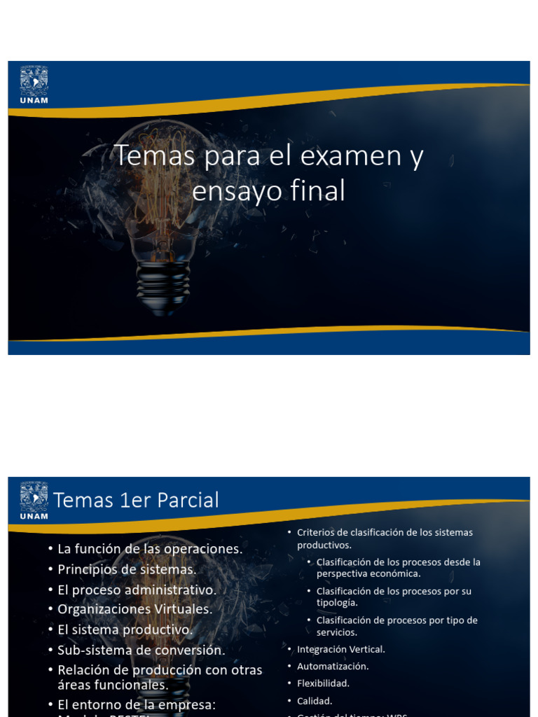 Temas Examen Final | PDF | Economias | Business