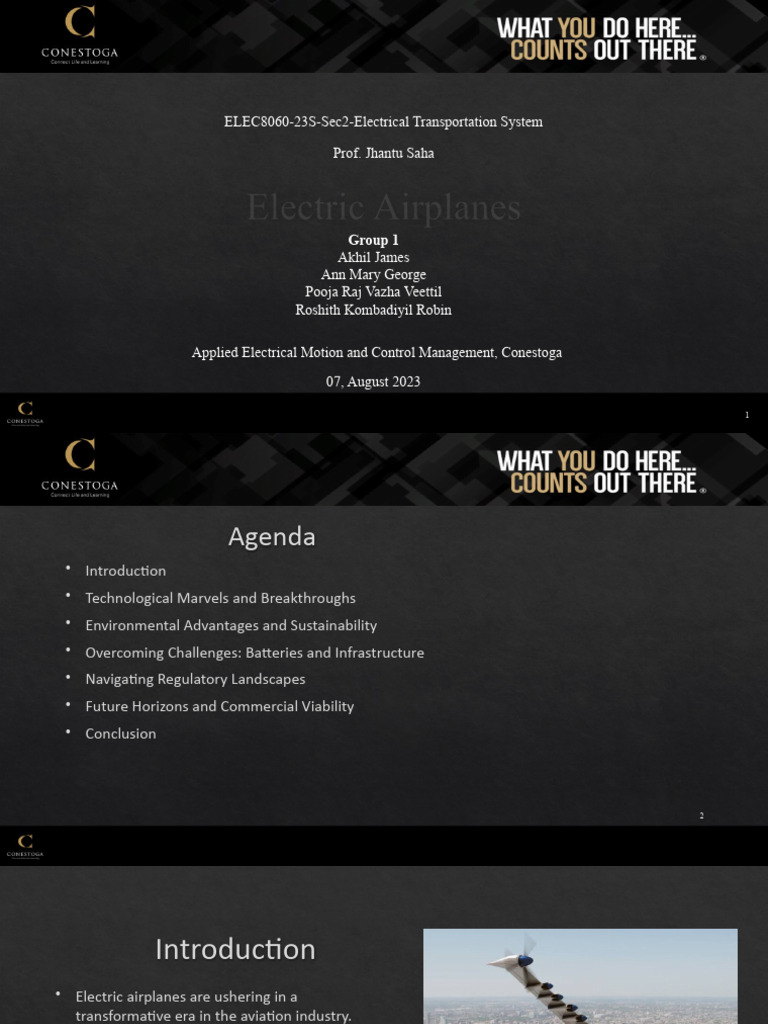 Presentation ETS | PDF | Electric Vehicle | Airplane