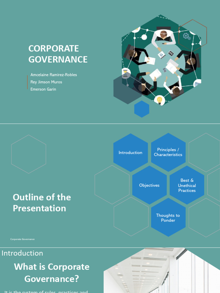 Corporate Governance Report | PDF | Governance | Corporate Governance