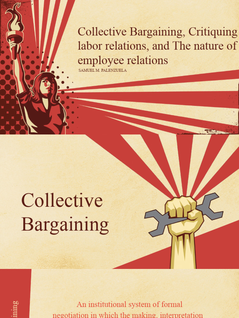 Collective Bargaining and Empoyee Relations | PDF | Collective ...