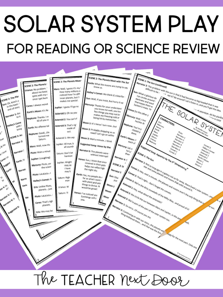 Readers Theater Solar System | PDF | Planets | Pluto