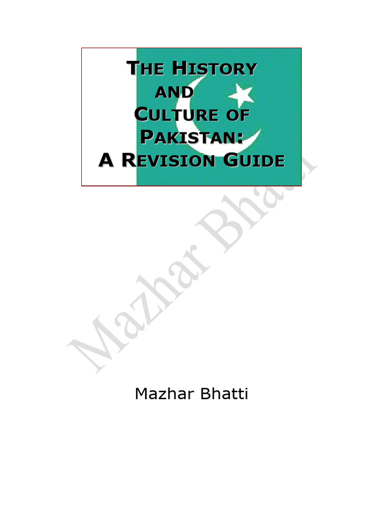 O Levels Pak Studies Revision Guide | PDF | British Raj | Muhammad Ali ...