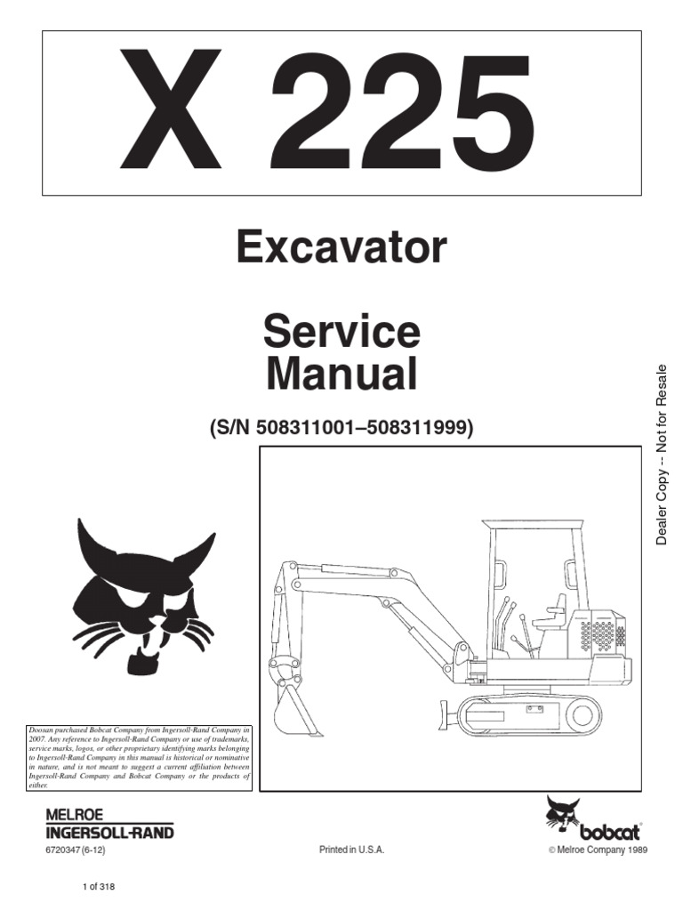 225 6720347 enUS SM | PDF | Motor Oil | Leak