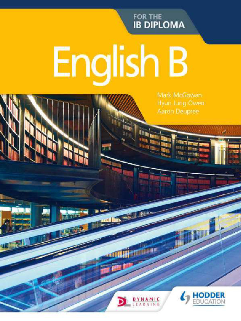 English B - McGowan, Owen and Deupree - First Edition - Hodder 2019 | PDF