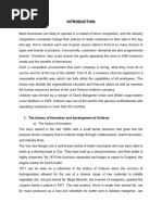 Unilever's Operations Management Strategies | PDF | Operations ...