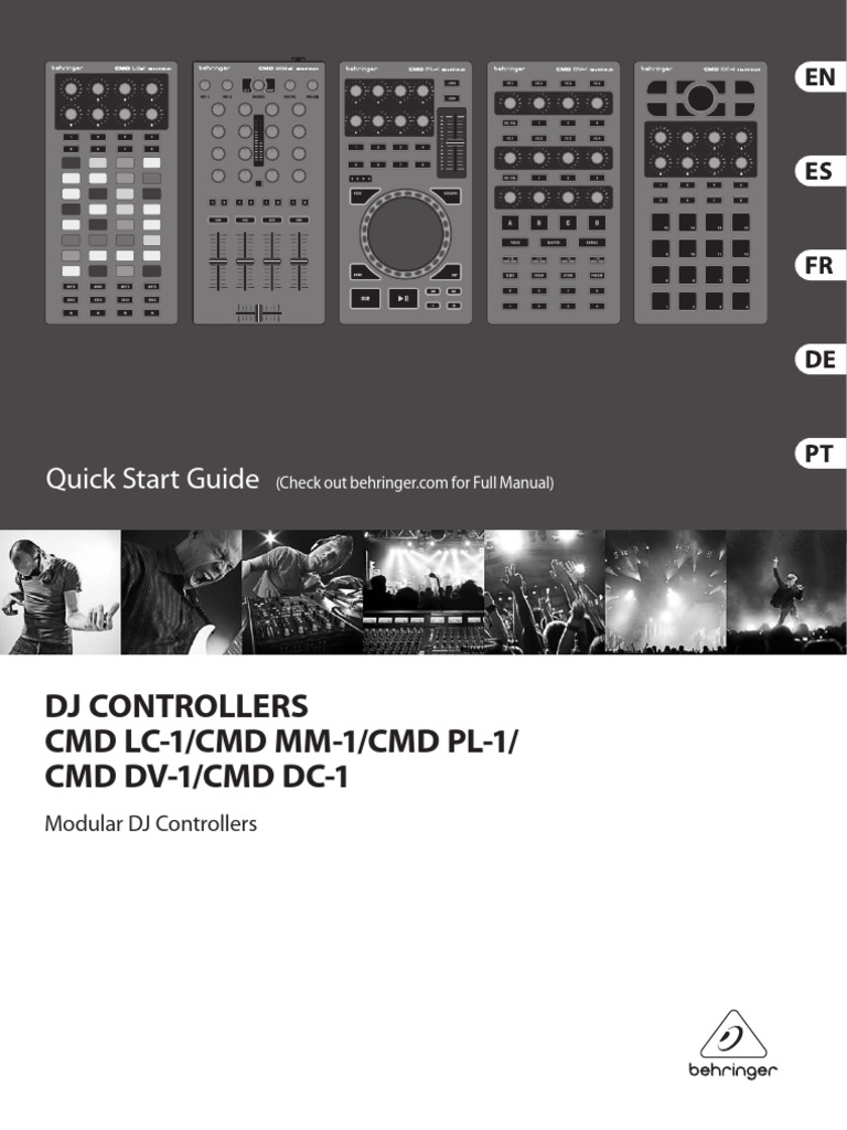 User Manual Behringer CMD | PDF | Ingeniería de la Energía | Cable