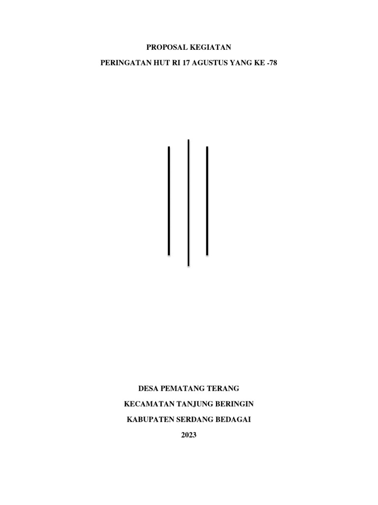 Proposal Kegiatan | PDF | Griya & Taman