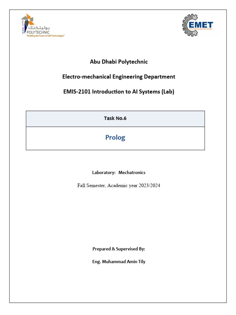 Lab 06 - Prolog - Part 1 & 2 | PDF | Fahrenheit | Computer Science