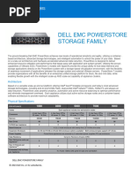 Dell Powerstore Gen2 Spec Sheet | PDF | Telecommunications | Computer ...