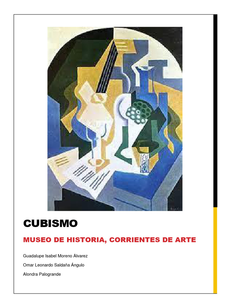 Cubismo | PDF | Pablo Picasso | Cubismo
