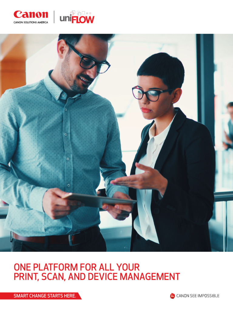 uniFLOW Brochure | PDF | Cloud Computing | Ios