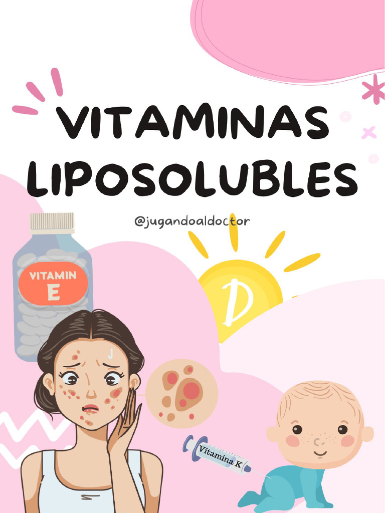 Vitaminas liposolubles COMPLETAS | PDF | Vitamina | Vitamina D