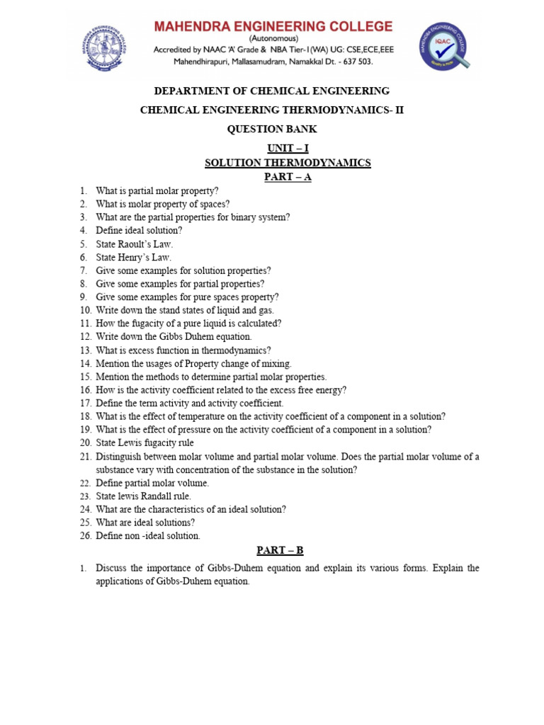 QB Cet Ii | PDF | Phase Rule | Phase (Matter)