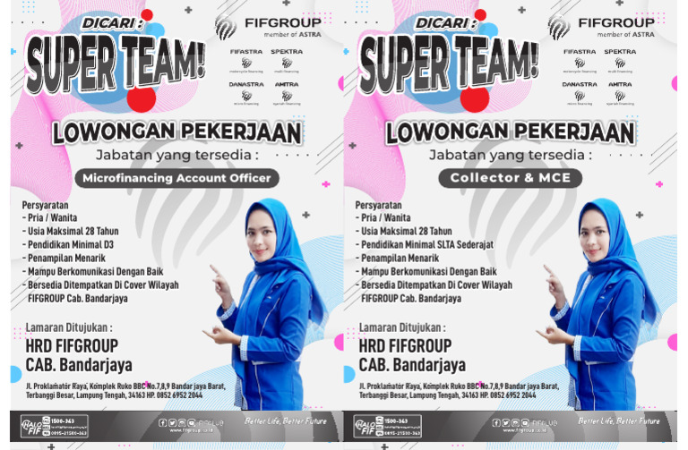 Brosur Loker Fif | PDF