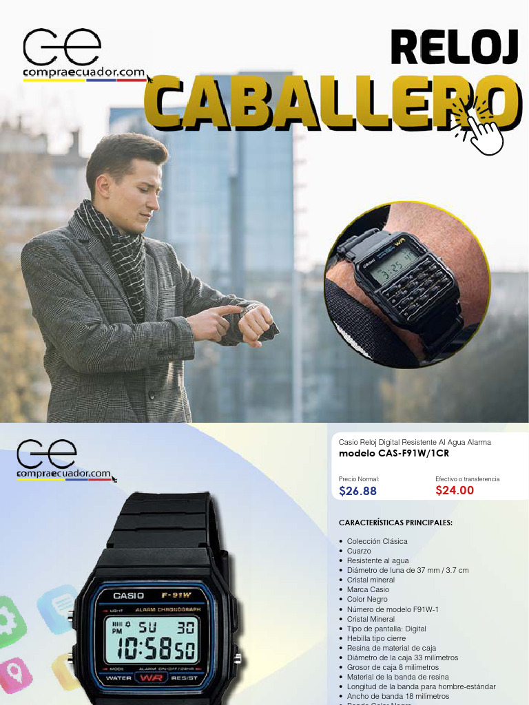 Catálogo Relojes 06-11-2023 | PDF | Reloj | Hora