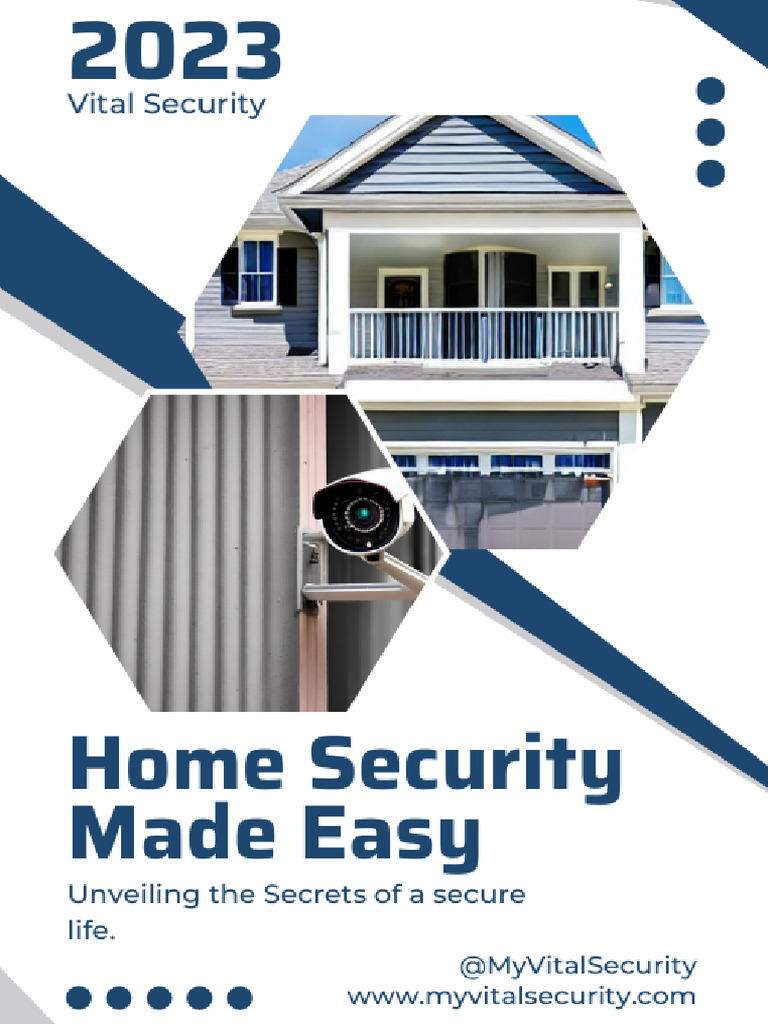 Home Security Made Easy by Vital Security | PDF | Security Alarm | Securities
