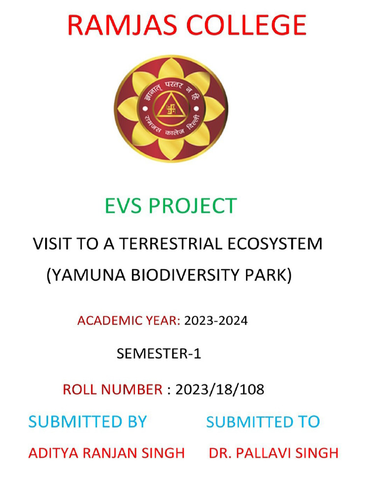 Evs Project | PDF