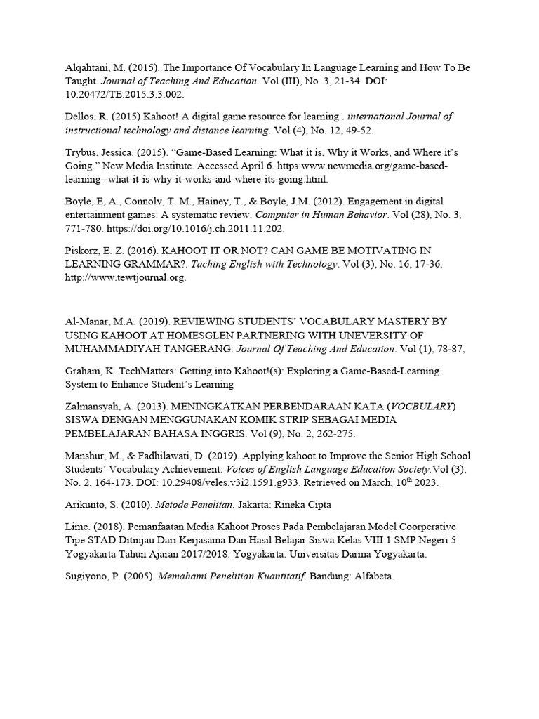 Dewi Bibliography | PDF