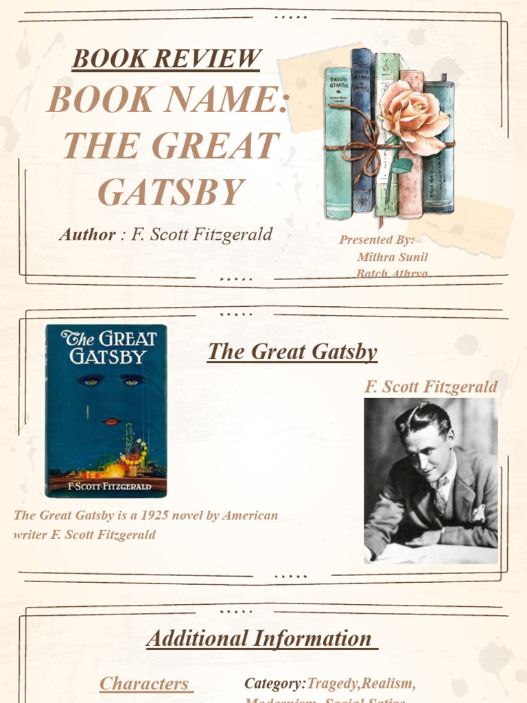 The Great Gatsby | PDF | The Great Gatsby | F. Scott Fitzgerald