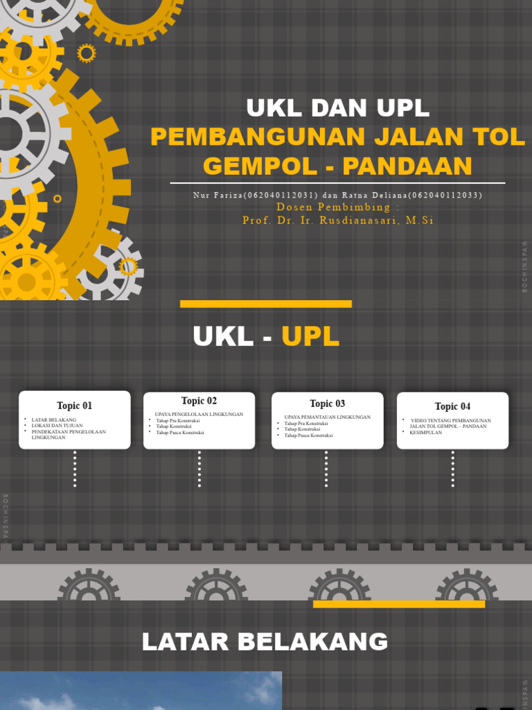Ukl Upl Proyek Pembangunan Jalan Tol Gempol Pandaan Pdf