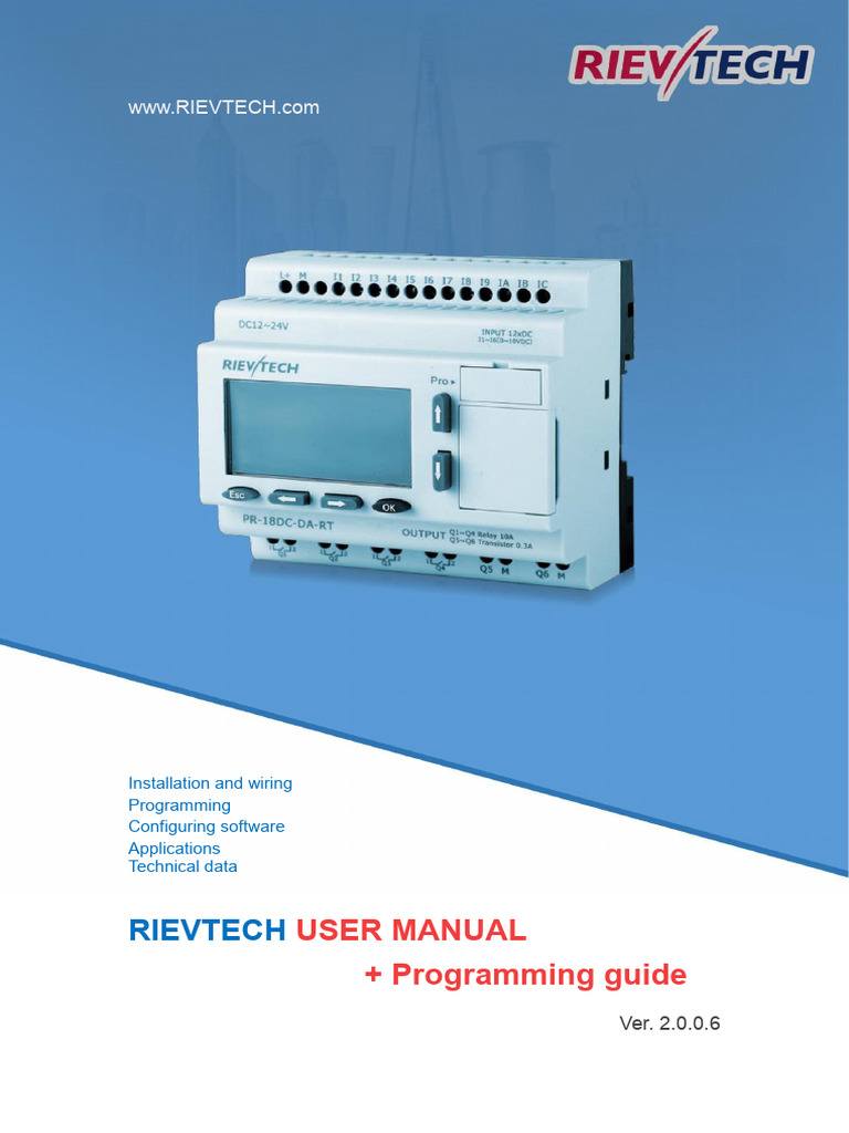 Xladder User Manual-V2.0.0.6 - 2 | PDF | Programmable Logic Controller | Computer Program