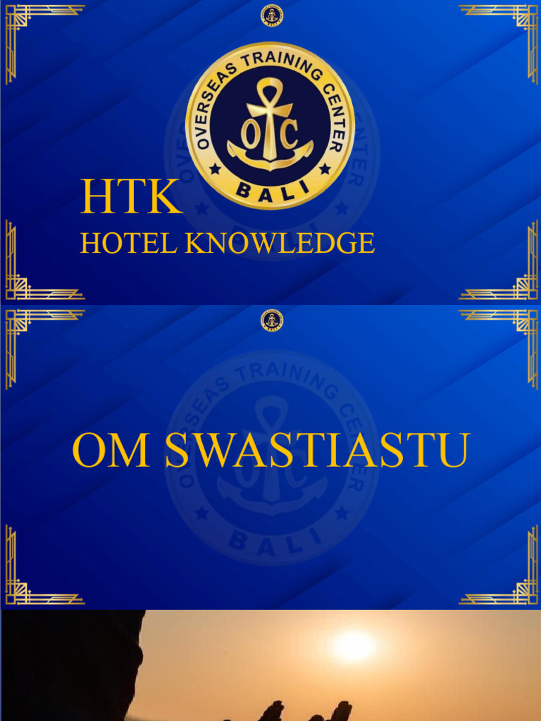 HTK Session 1 | PDF | Tourism | Economies