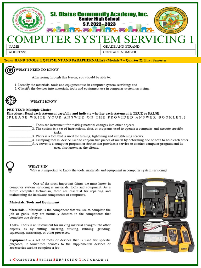 System M7 Q2 | PDF | Software | Computer Hardware