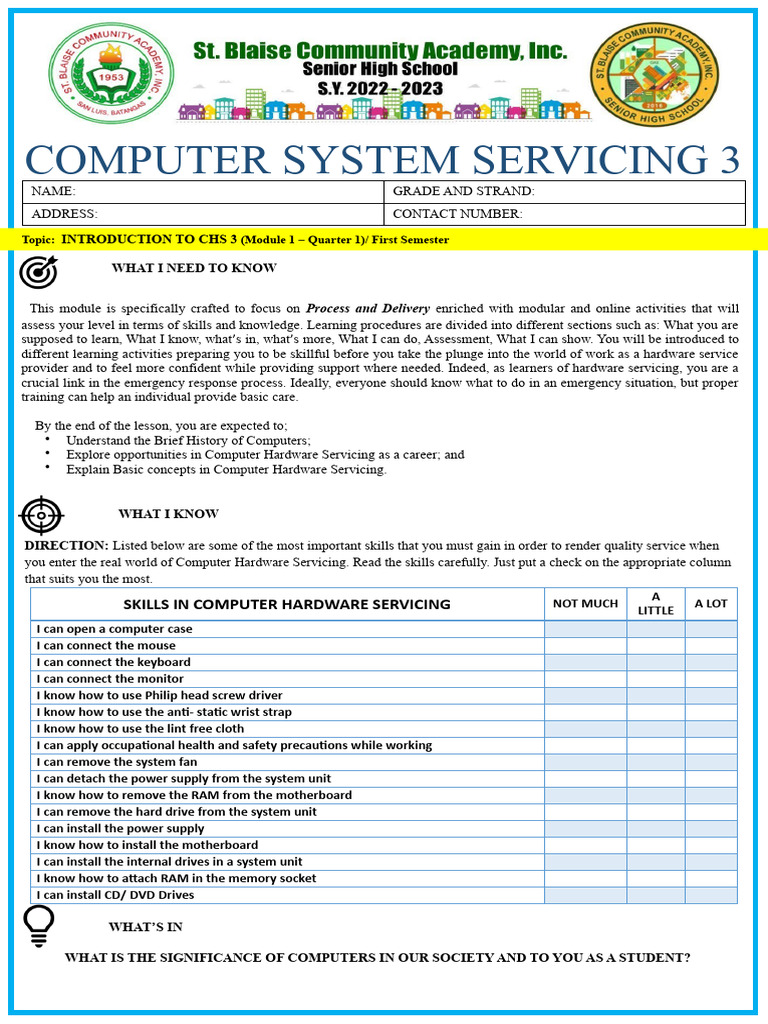 CSS3 M1 | PDF | Personal Computers | Microprocessor CSS3 M1 | PDF | Personal Computers | Microprocessor