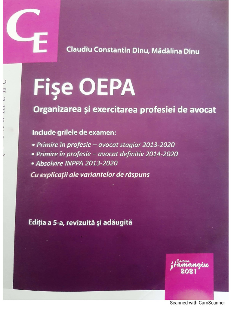 Fise OEPA 2021 | PDF