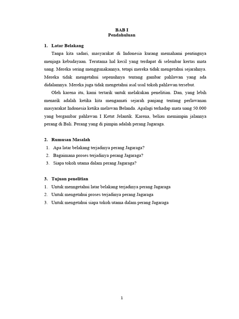 Sejarah Perang Jagaraga Bali | PDF | Ilmu Sosial | Perjalanan
