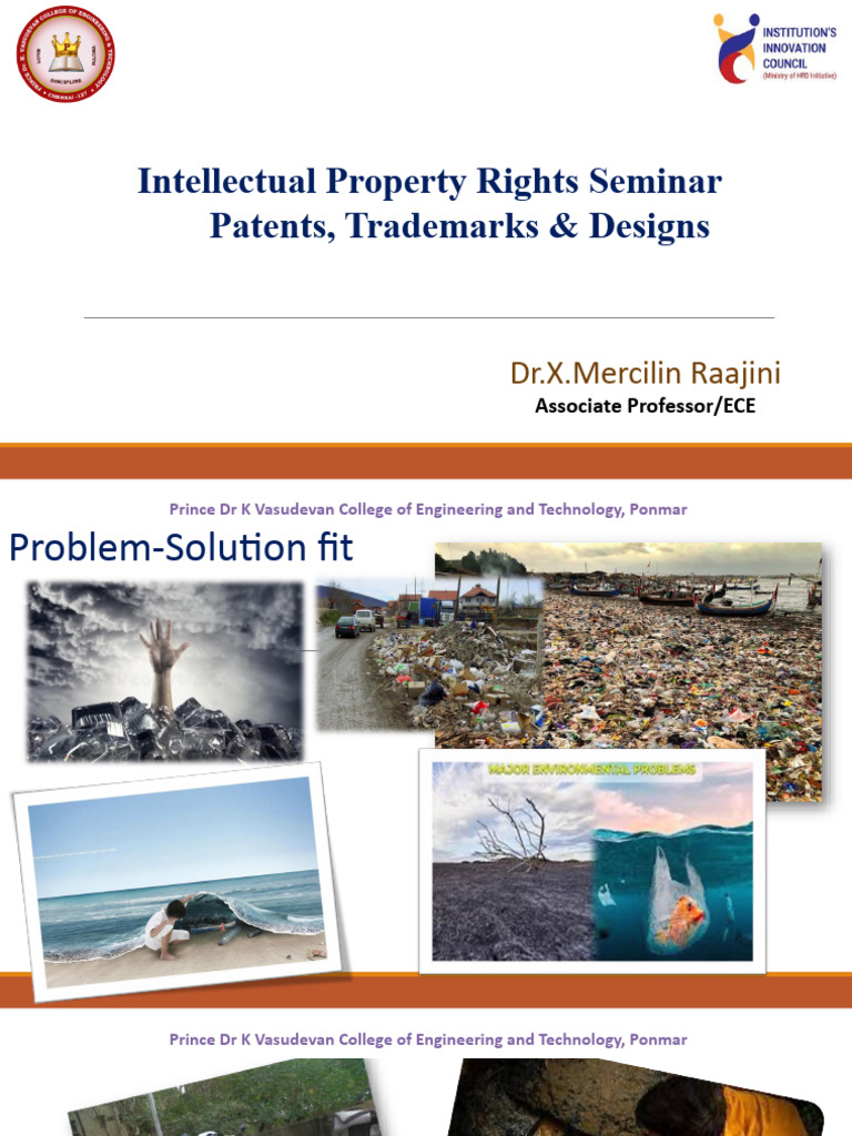Intellectual Property Rights Seminar Patents, Trademarks & Designs ...