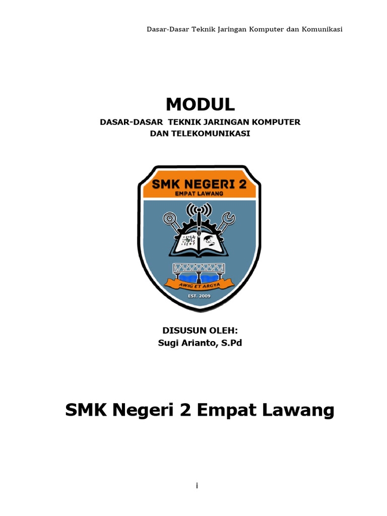 Modul Ajar DPK TKJ-Sugi Arianto | PDF